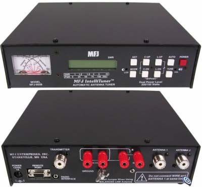 Автоматический антенный тюнер MFJ-993B. Антенна (144/433) Diamond RH ...