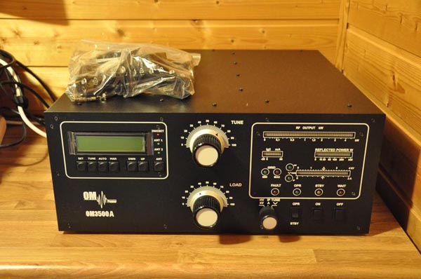 Автоматический линейный усилитель мощности OM3500A словацкой фирмы OM ...